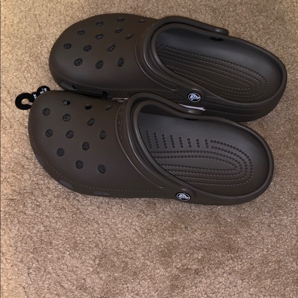 CROCS | Shoes | Nwt Crocs Classic Clogs Chocolate Brown 11 | Poshmark